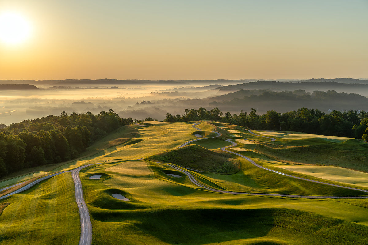 11th & 12th Holes, French Lick - Dye Course – Evan Schiller Photography