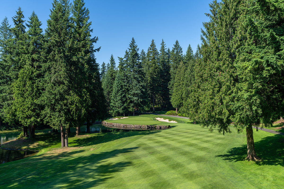 1st Hole, Sahalee Course Club - East Course – Evan Schiller Photography