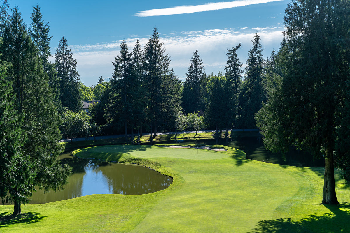 1st Hole, Sahalee Country Club - North Course – Evan Schiller Photography