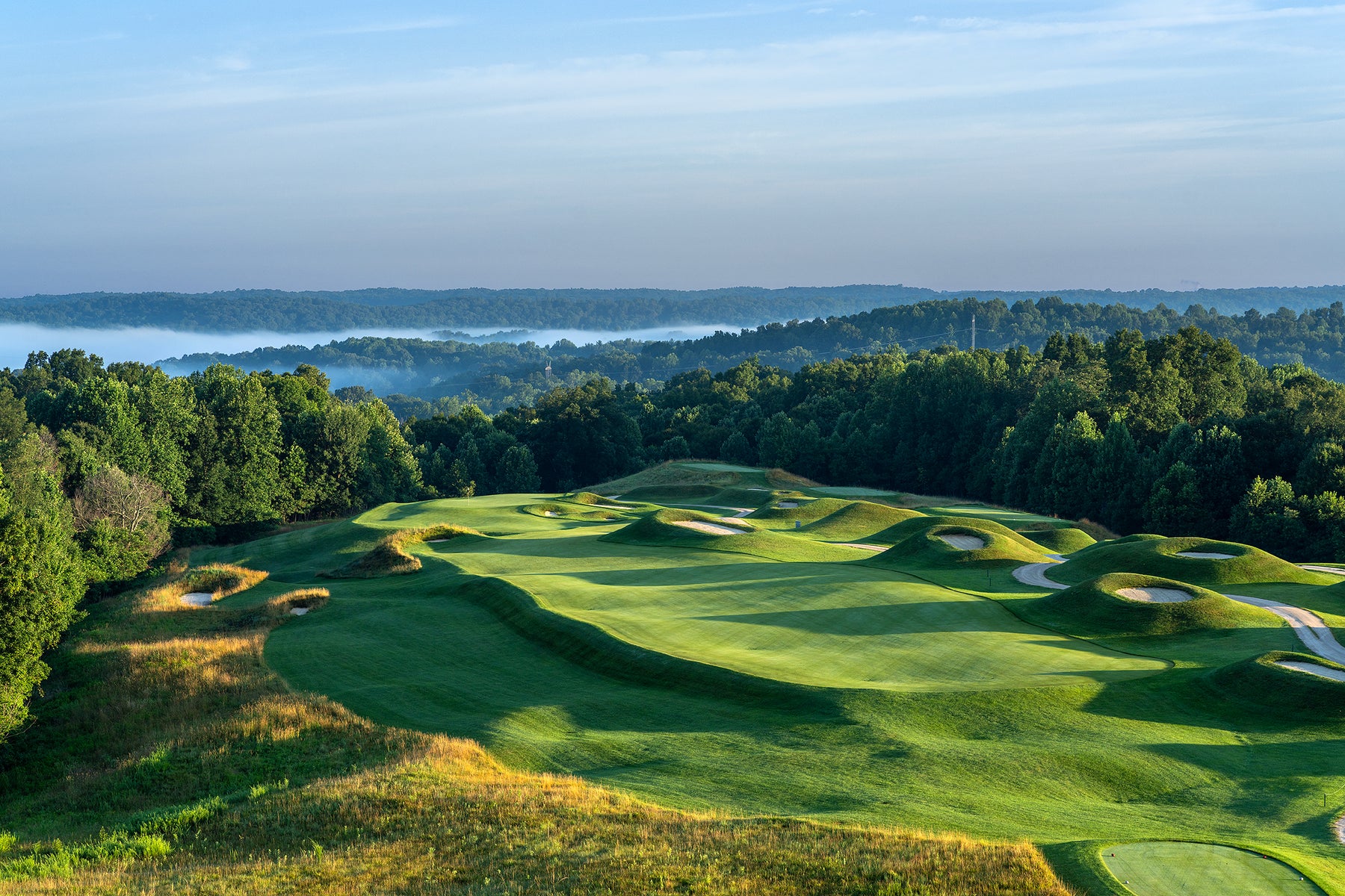 2nd Hole, French Lick - Dye Course – Evan Schiller Photography