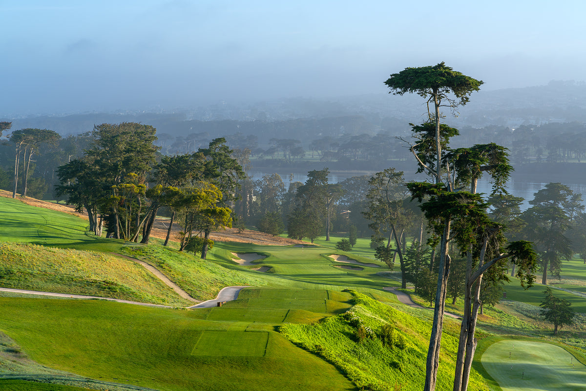 3rd Hole, The Olympic Club - Lake Course – Evan Schiller Photography