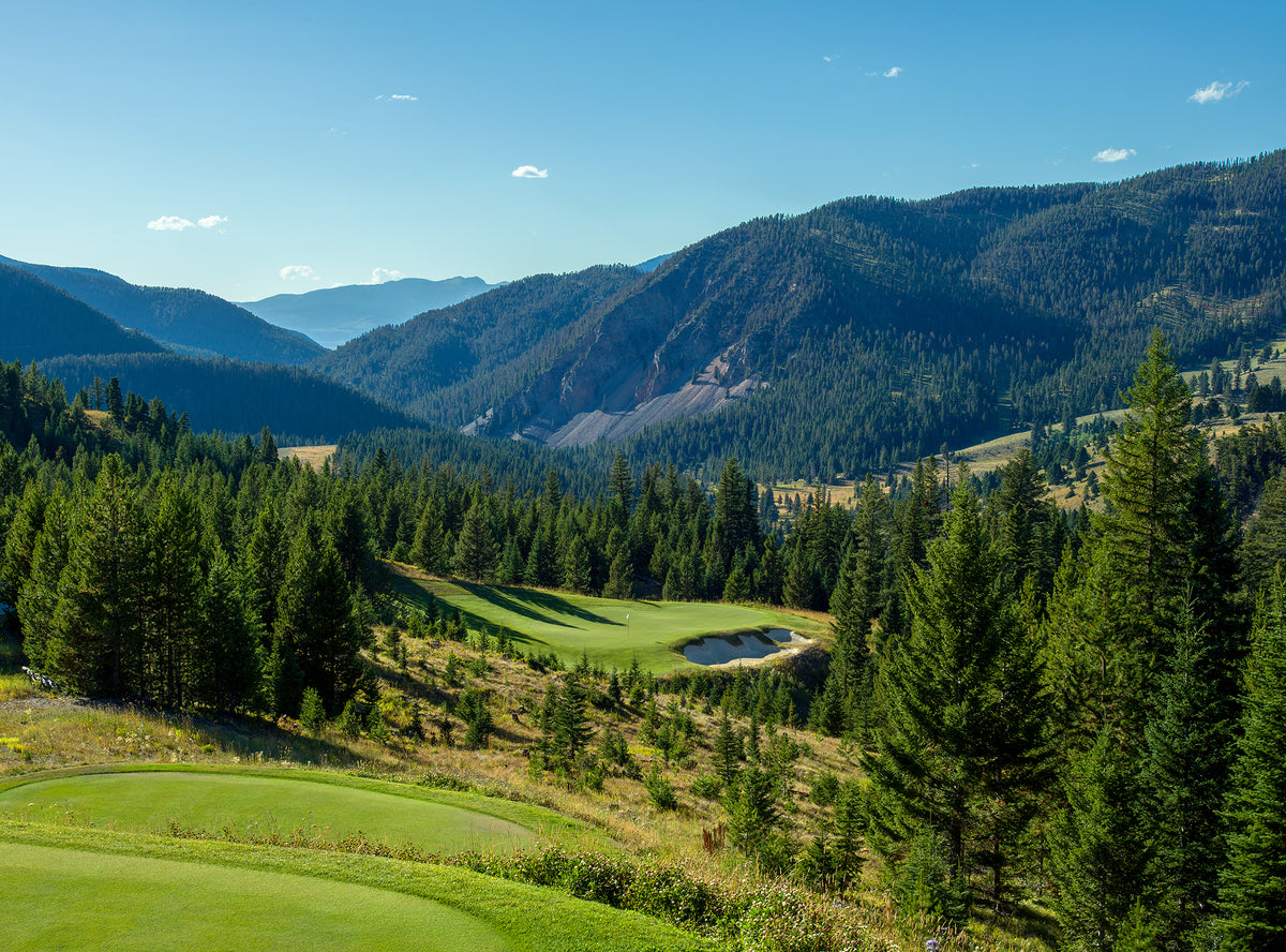 3rd Hole, The Reserve at Moonlight Basin – Evan Schiller Photography