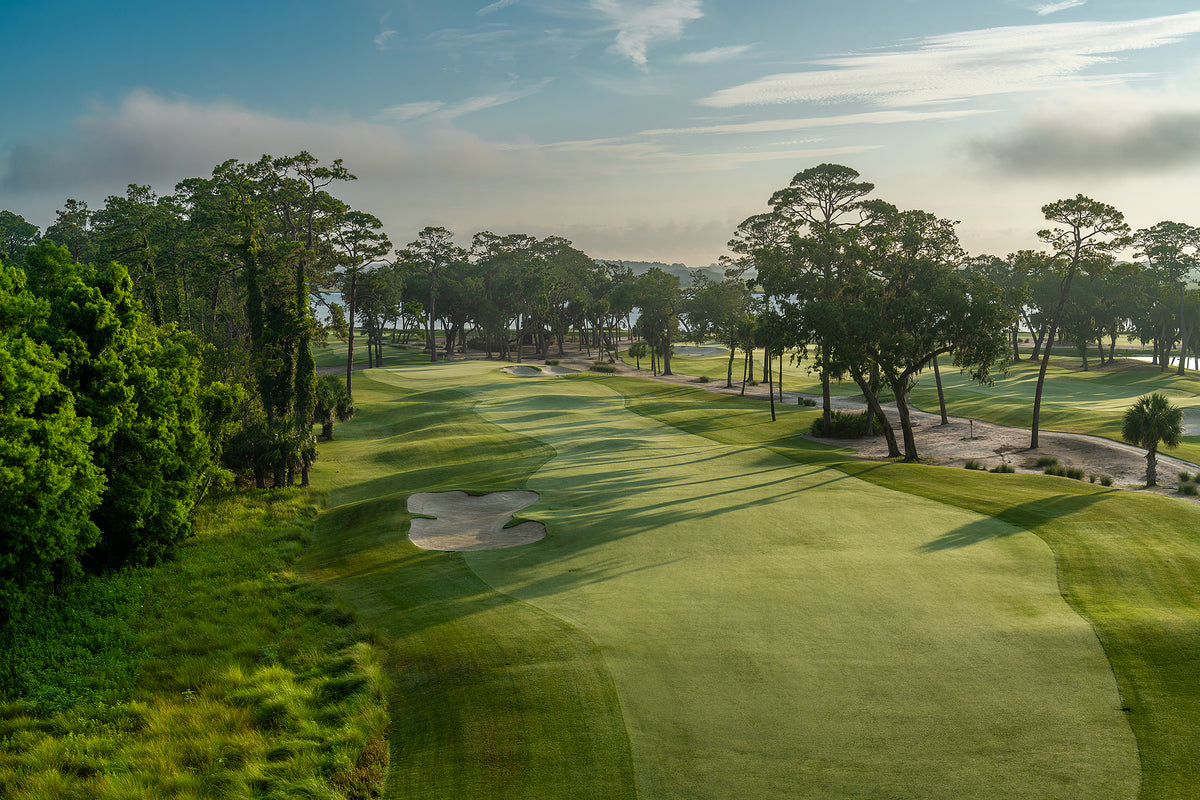 4th Hole, Ocean Forest Golf Club – Evan Schiller Photography