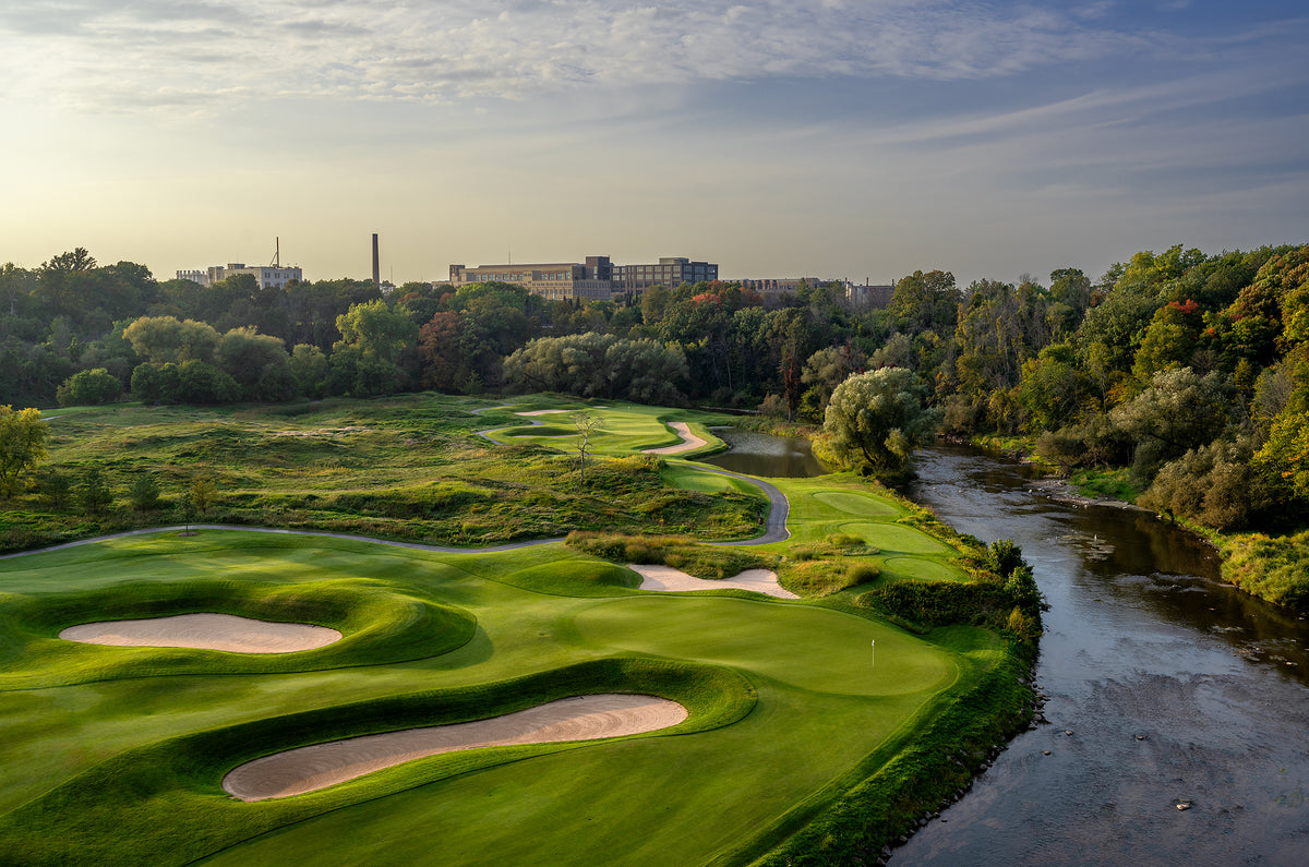 9th & 10th Hole, Blackwolf Run - River Course – Evan Schiller Photography