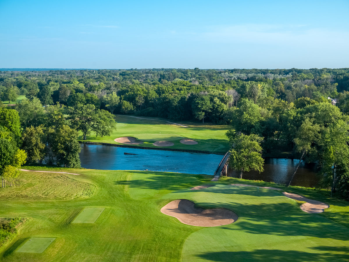 11th & 12th Holes, Milwaukee Country Club – Evan Schiller Photography