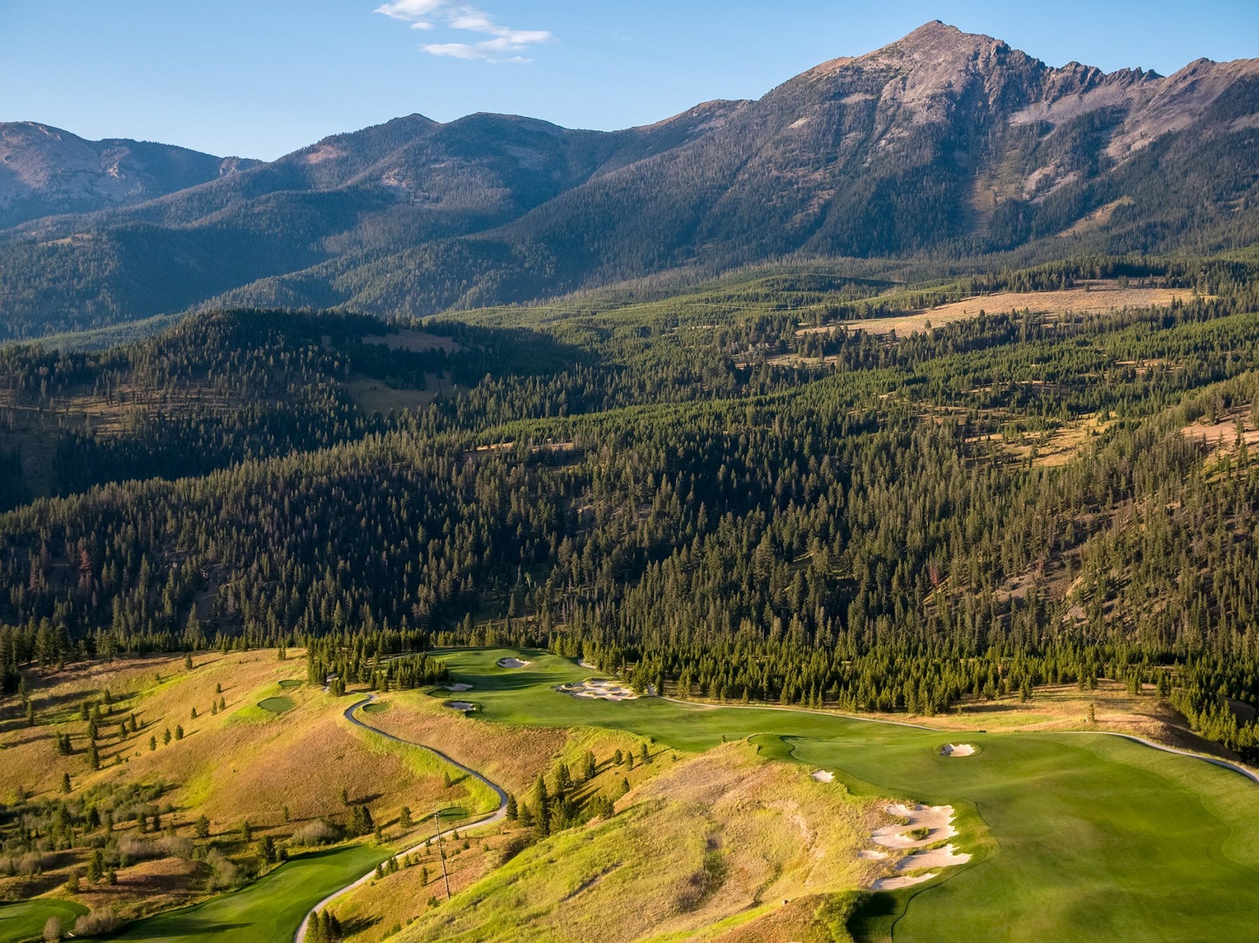 17th Hole, The Reserve at Moonlight Basin – Evan Schiller Photography