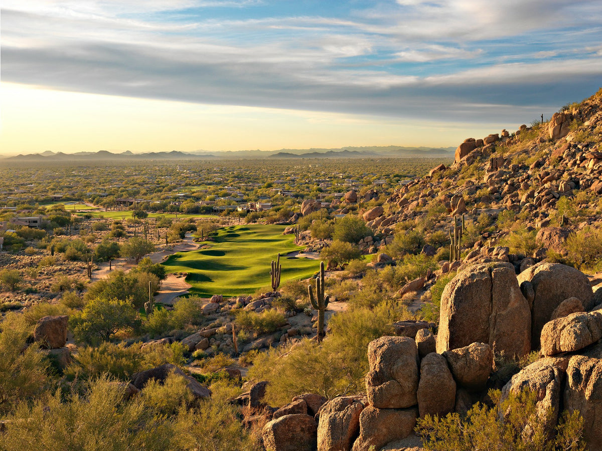 1st Hole Desert Highlands Golf Club – Evan Schiller Photography