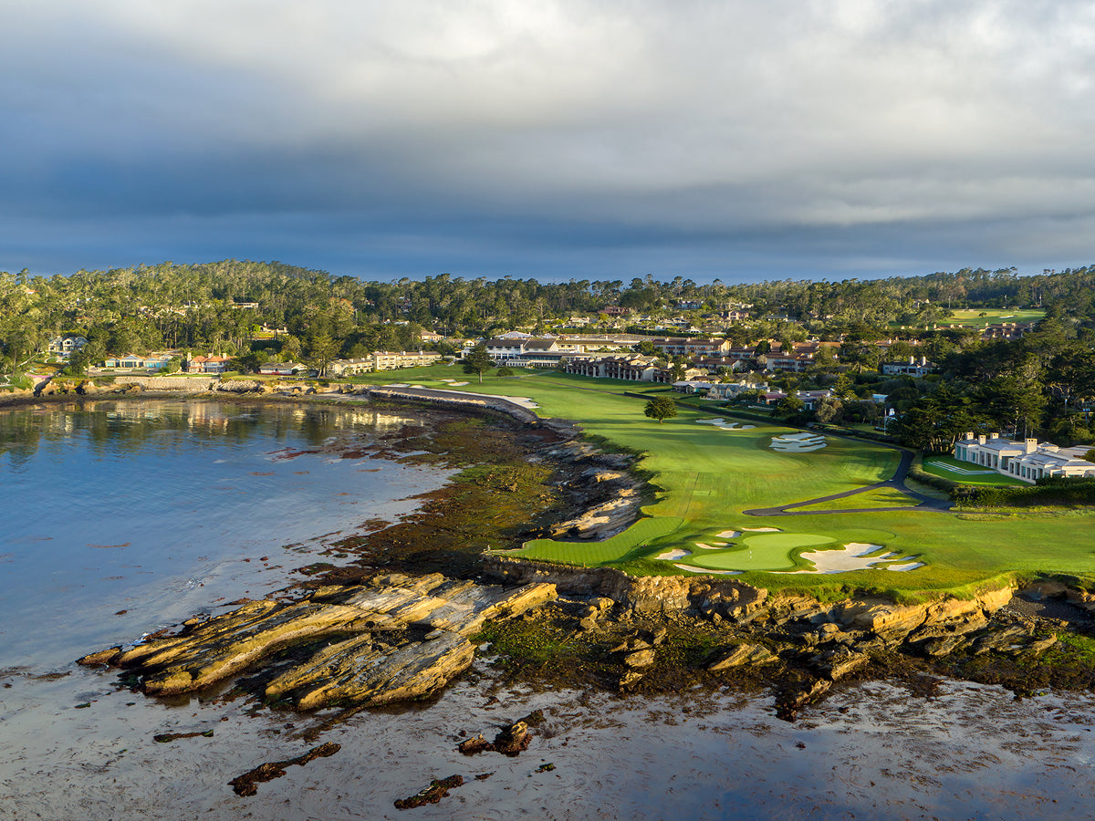 17th & 18th Hole, Pebble Beach Golf Links – Evan Schiller Photography