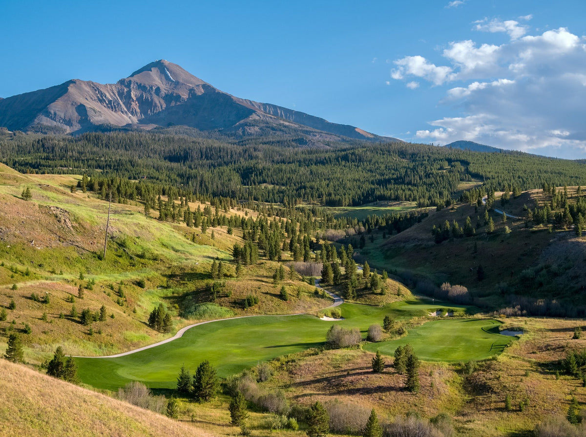 18th Hole, The Reserve at Moonlight Basin – Evan Schiller Photography