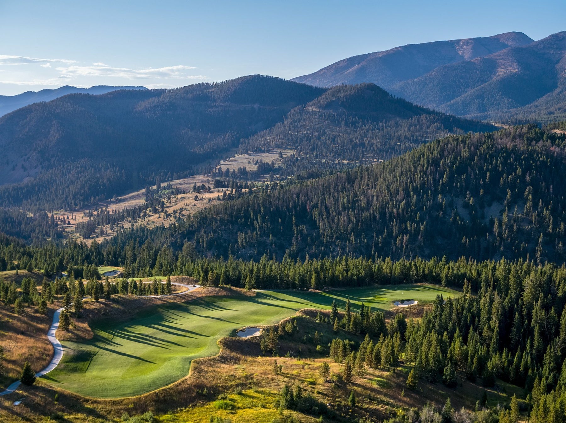 2nd Hole, The Reserve at Moonlight Basin – Evan Schiller Photography