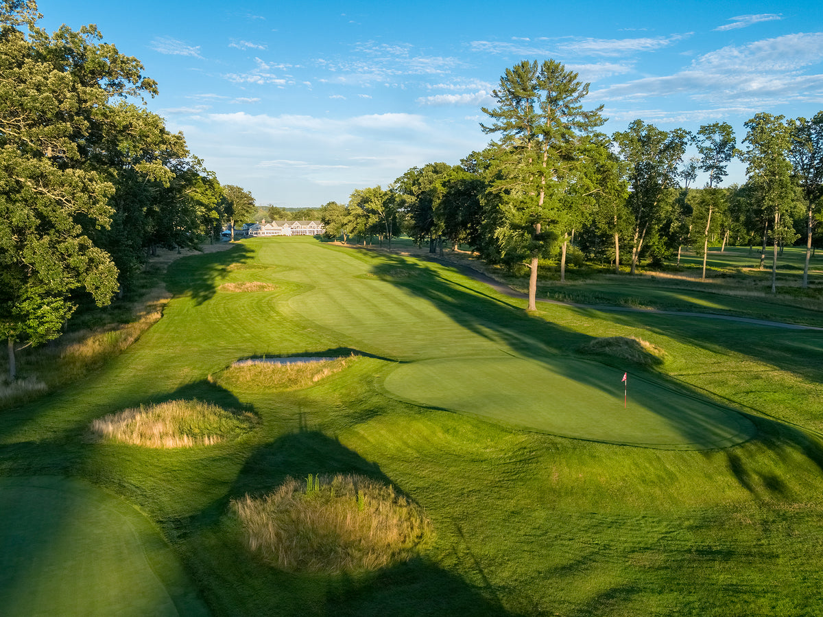 1st Hole, Manchester Country Club – Evan Schiller Photography