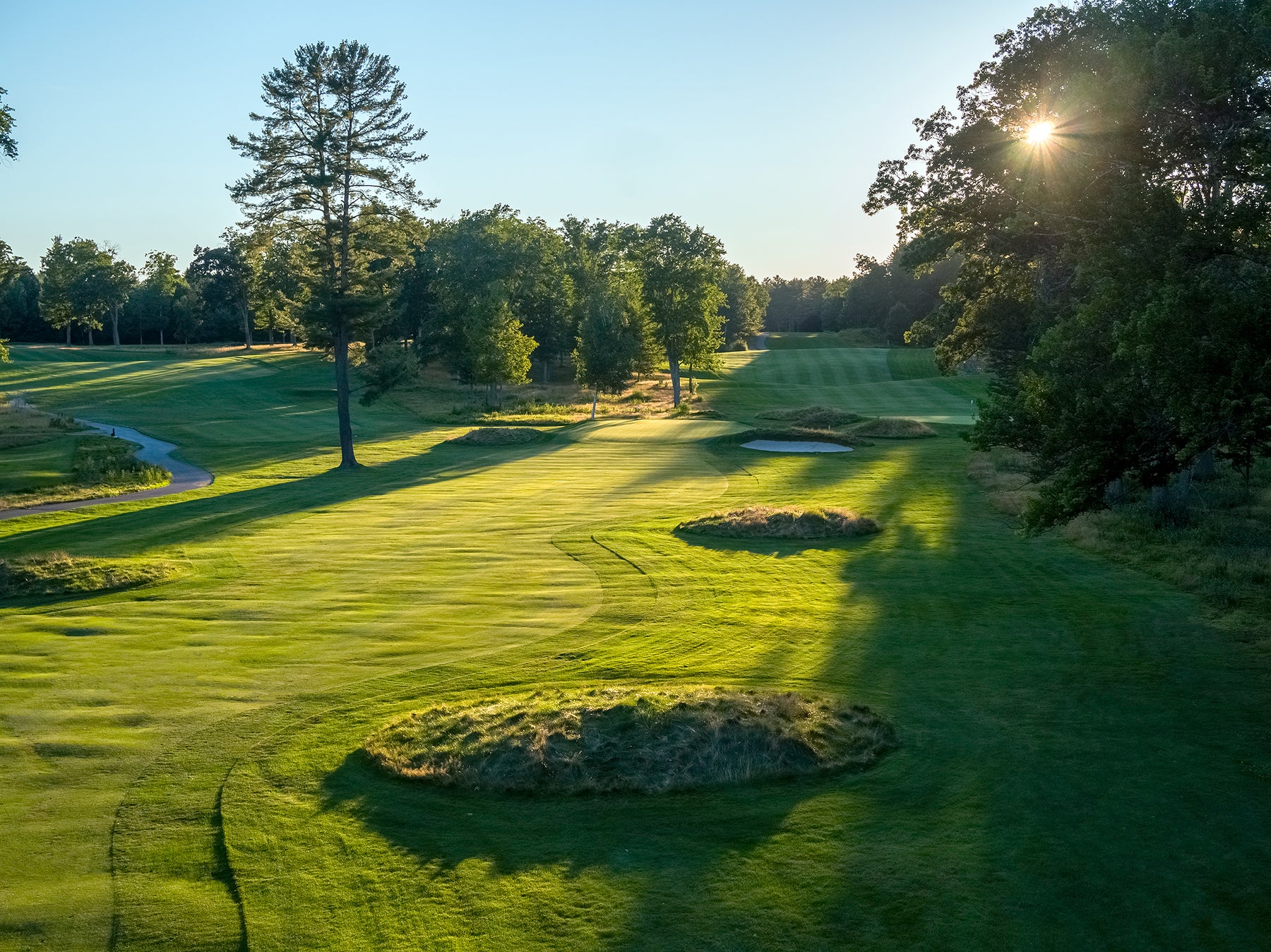 1st Hole, Manchester Country Club – Evan Schiller Photography