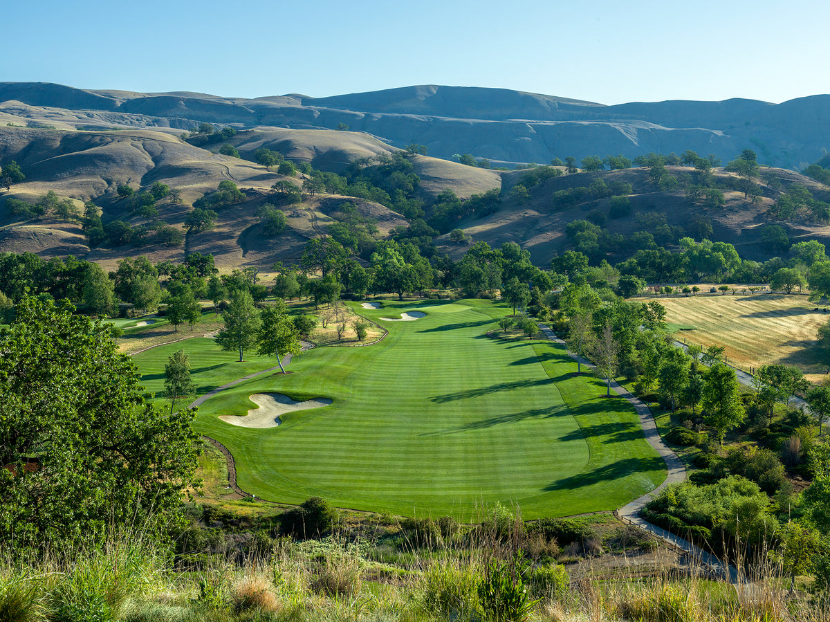 1st Hole, Yocha Dehe Golf Club – Evan Schiller Photography