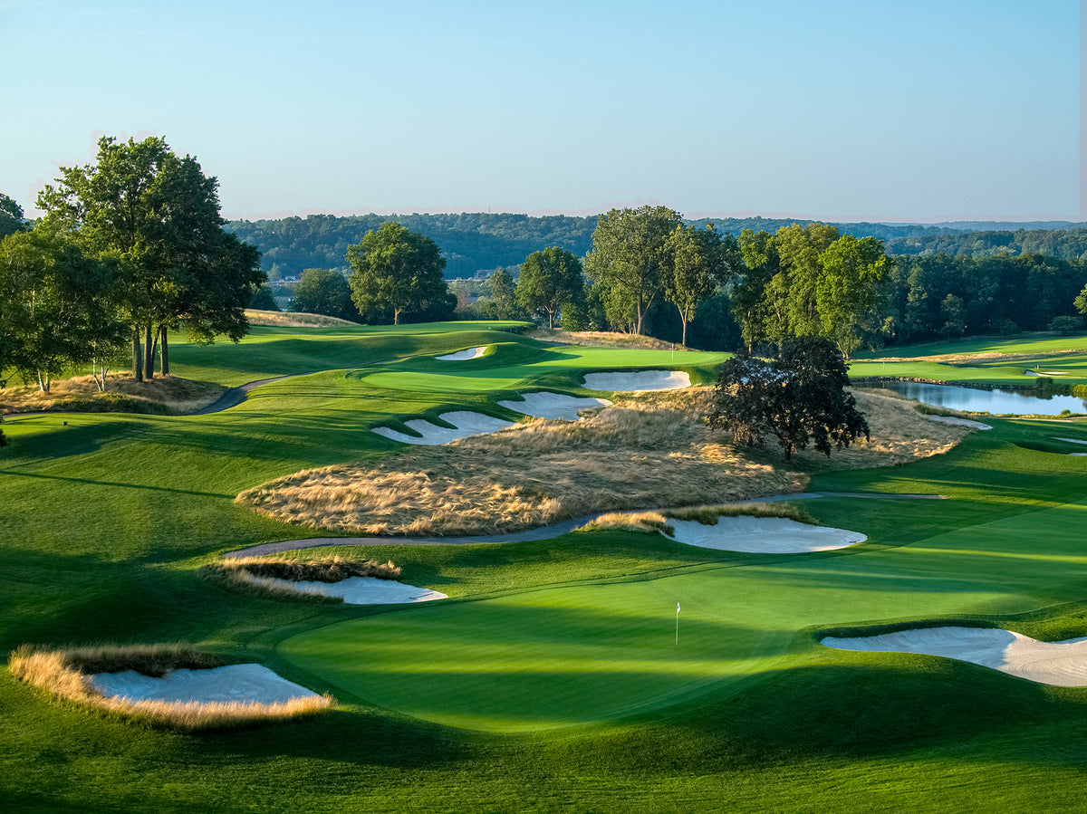 3rd & 4th Holes, Metropolis Country Club – Evan Schiller Photography