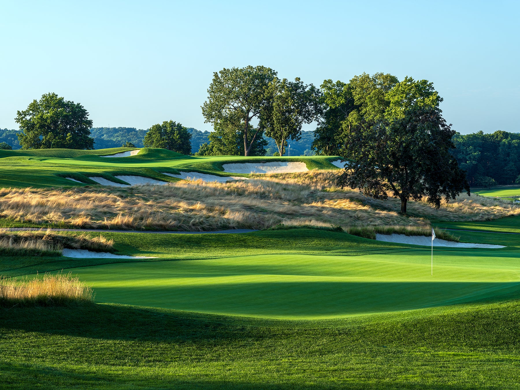 3rd & 4th Holes, Metropolis Country Club – Evan Schiller Photography