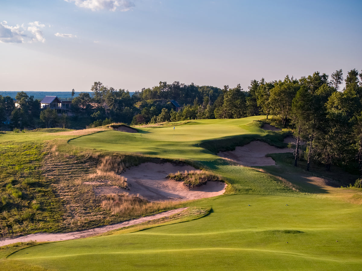 8th Hole, Sand Valley – Evan Schiller Photography