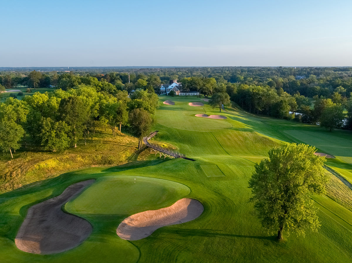 8th & 9th Holes, Milwaukee Country Club – Evan Schiller Photography